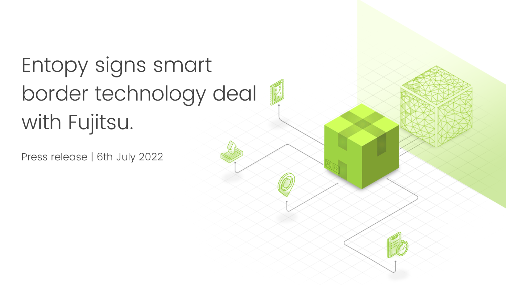 Entopy signs smart border technology deal with Fujitsu - Entopy - Entopy